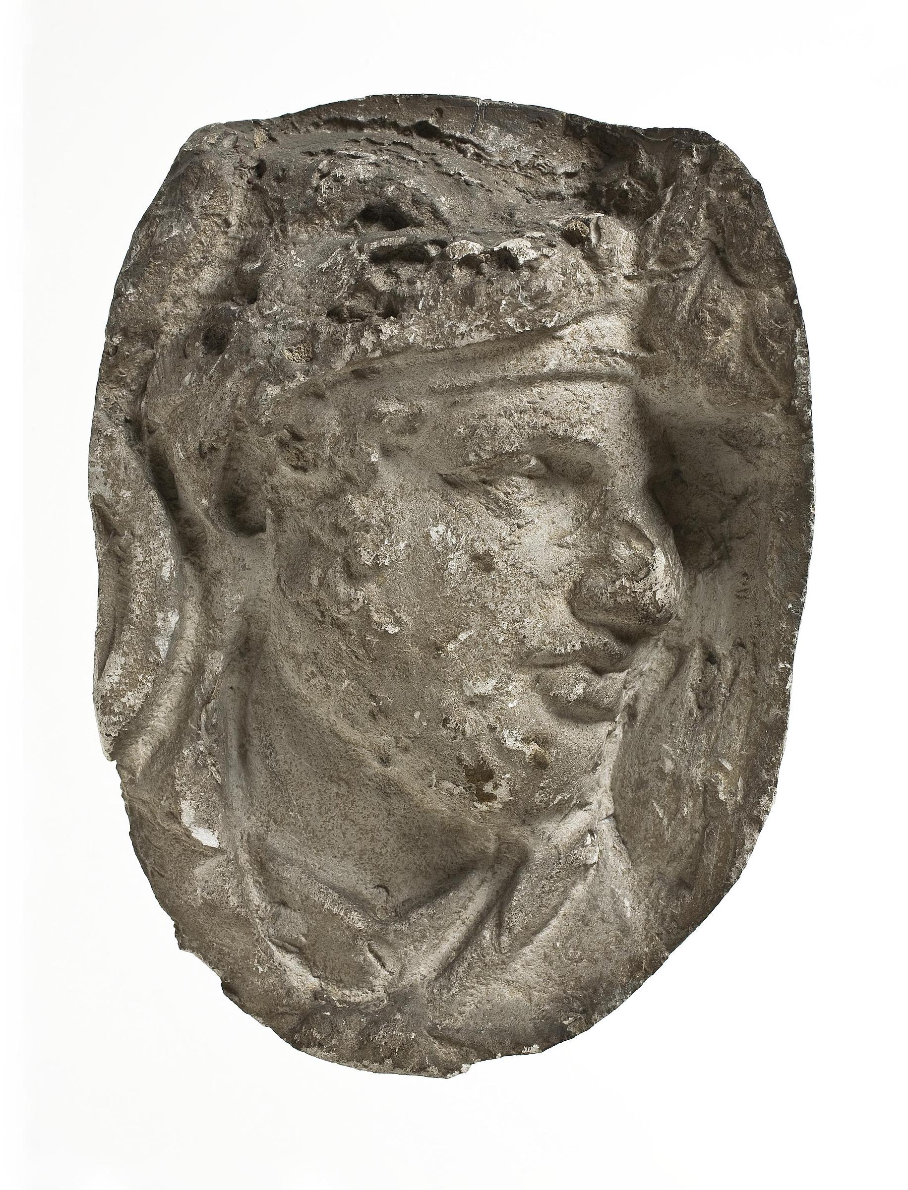 Head of a standard-bearer, L327f - Thorvaldsens Museums Catalogue