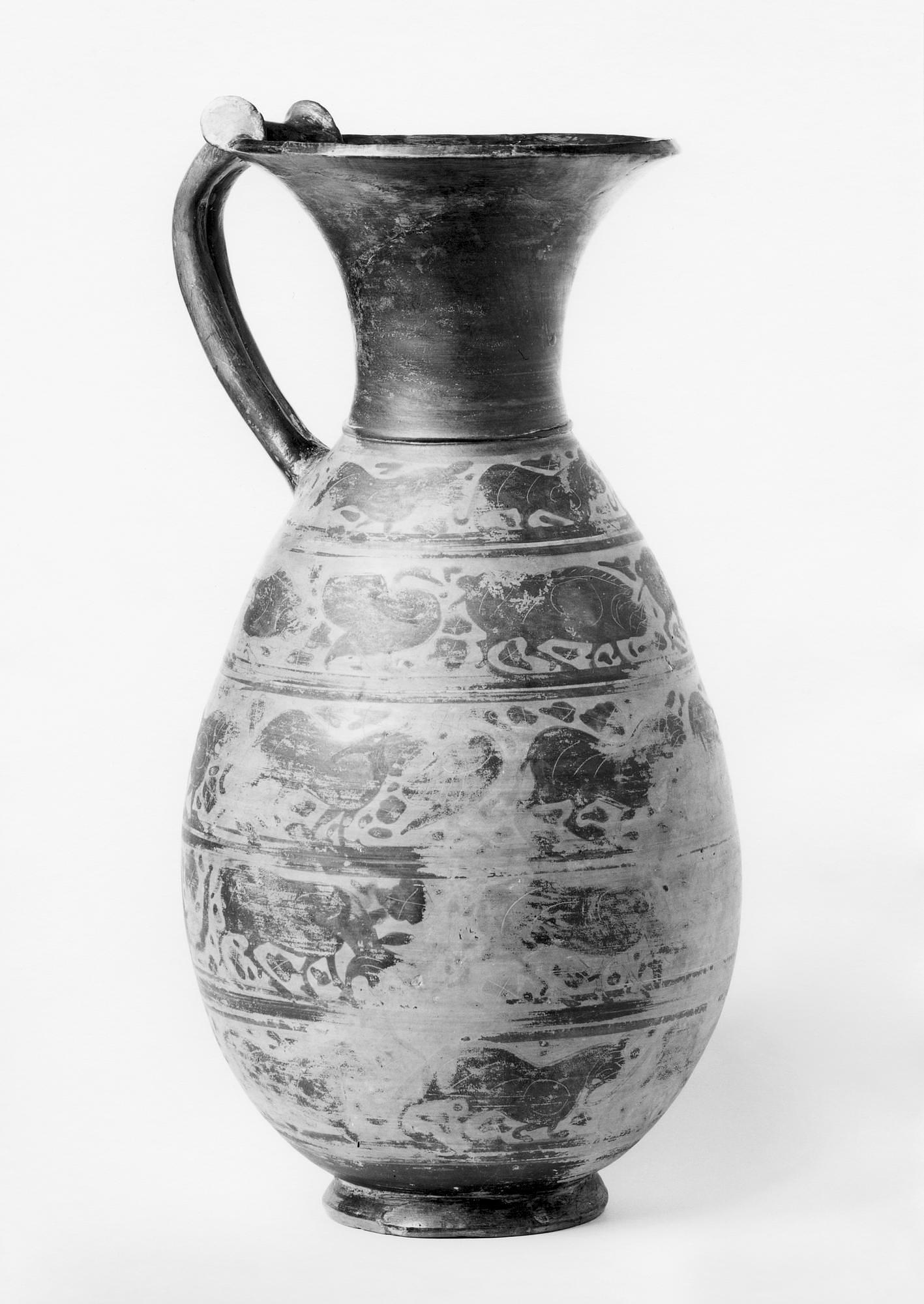 Olpe with animal friezes, H509 - Thorvaldsens Museums Catalogue